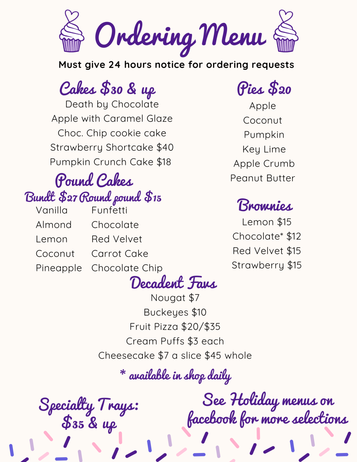Decadent Desserts & Candies in New Jersey | DecadentDessertsNJ.com